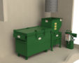 Chute Fed Trash Compactors Model CS-.5 - Compactors Inc