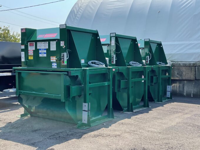 Vertical Compactors - PTR VCP Series - Compactors Inc